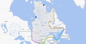 Frontières du Québec - Ministère des Ressources naturelles et des Forêts